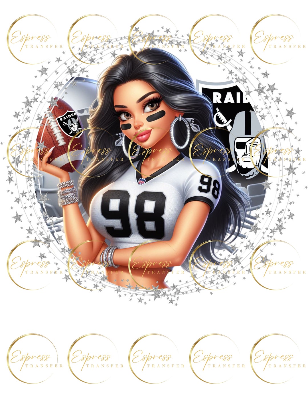 RAIDERS FANGIRL 9 - Etsy
