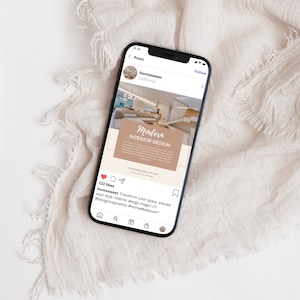 Interior Design Instagram Post | Interior Designer IG Post Social Media ...