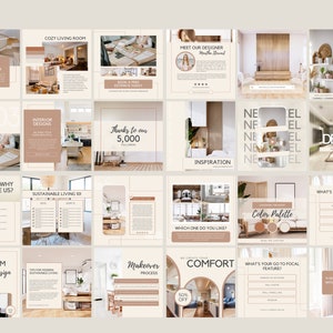 Interior Design Instagram Post | Interior Designer IG Post Social Media ...