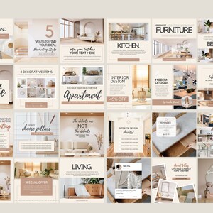 Interior Design Instagram Post | Interior Designer IG Post Social Media ...