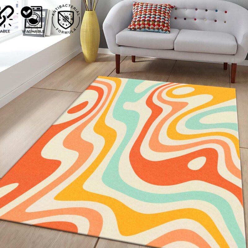 Funky Rug - Etsy