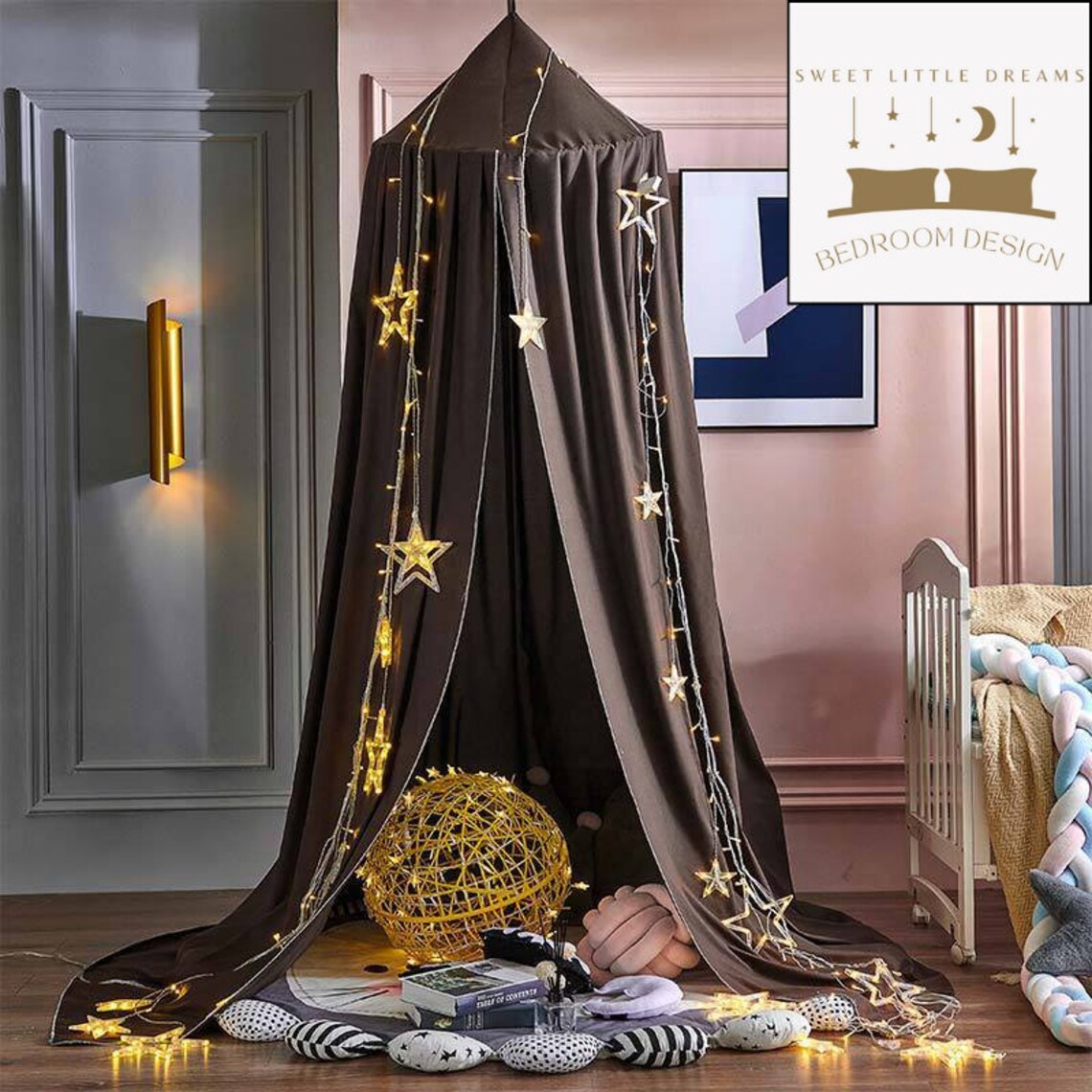 Cotton Canopy | Colors | Hanging Canopy | Reading Nook Canopy | Cotton ...