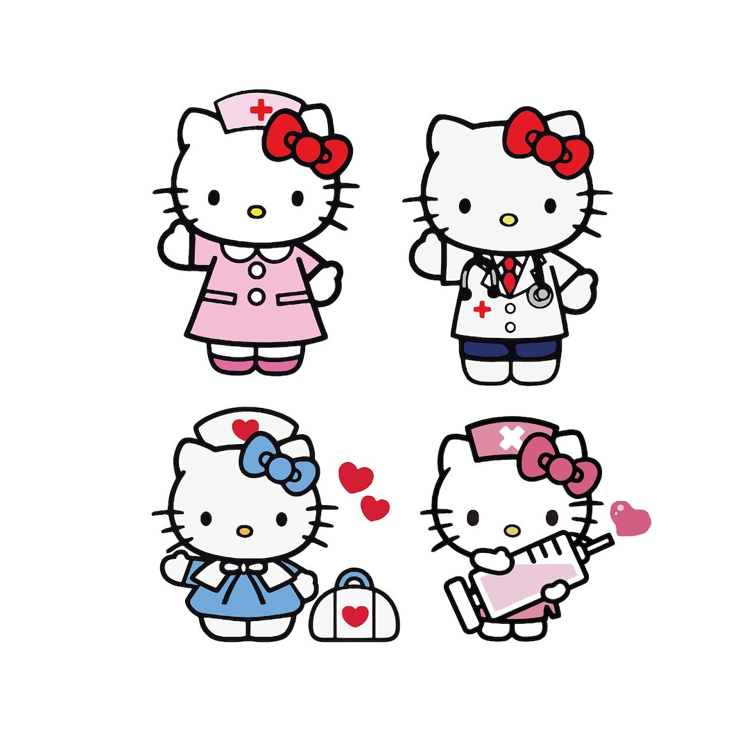 Kawaii Kitty Svg Kawaii Kitty Svg Bundle Cute Cat Svg Kitty Svg Kawaii Kitty Clipart Kawaii