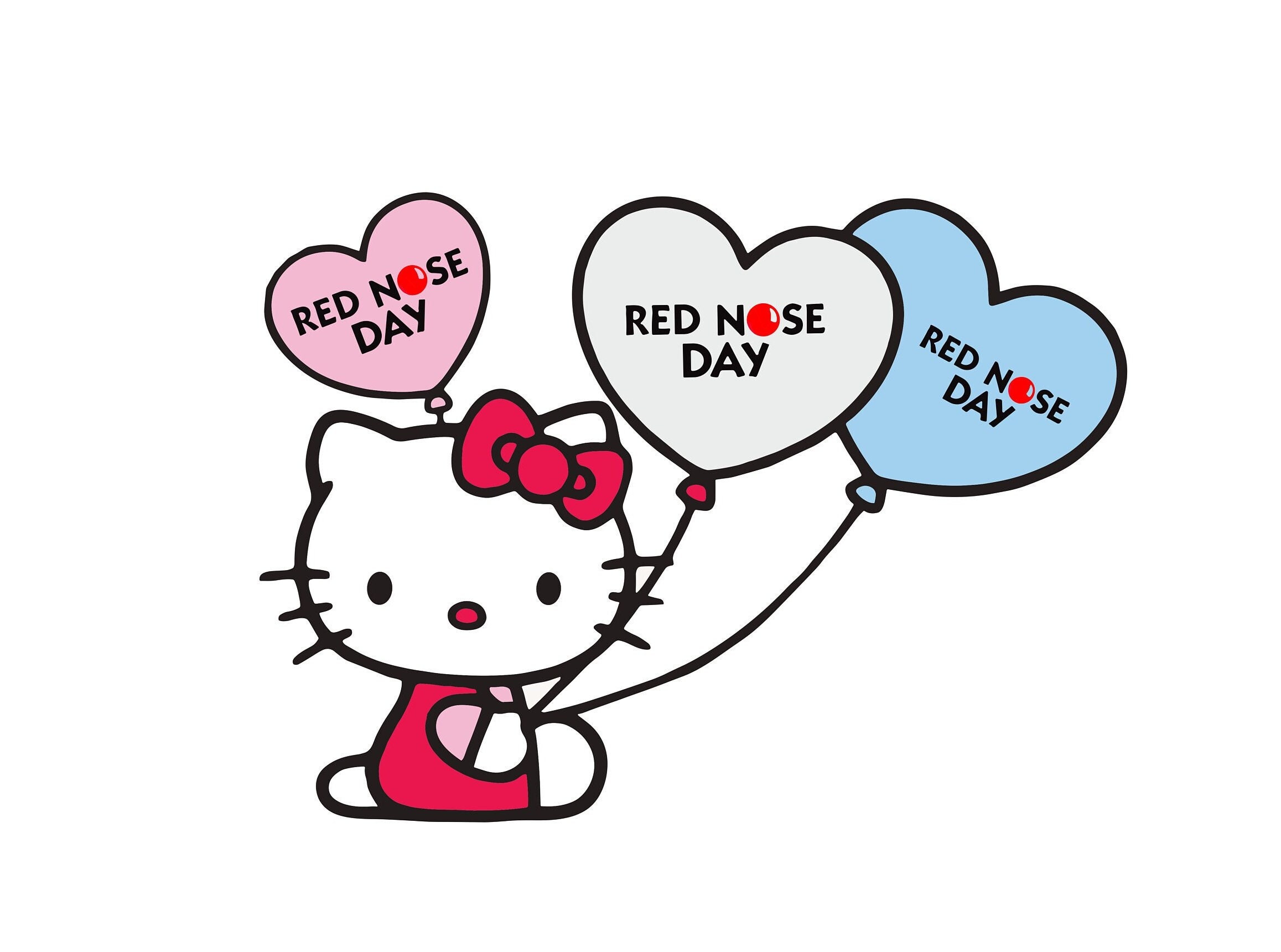 Red Nose Day Svg ,red Nose 2024, Decal Red Nose Png, Fund Raising ...