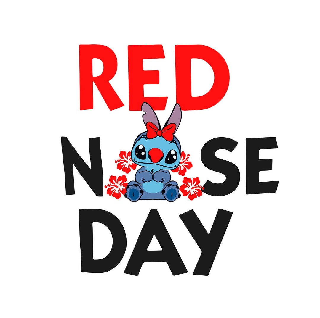 Red Nose Day Svg ,red Nose 2024, Decal Red Nose Png, Fund Raising ...