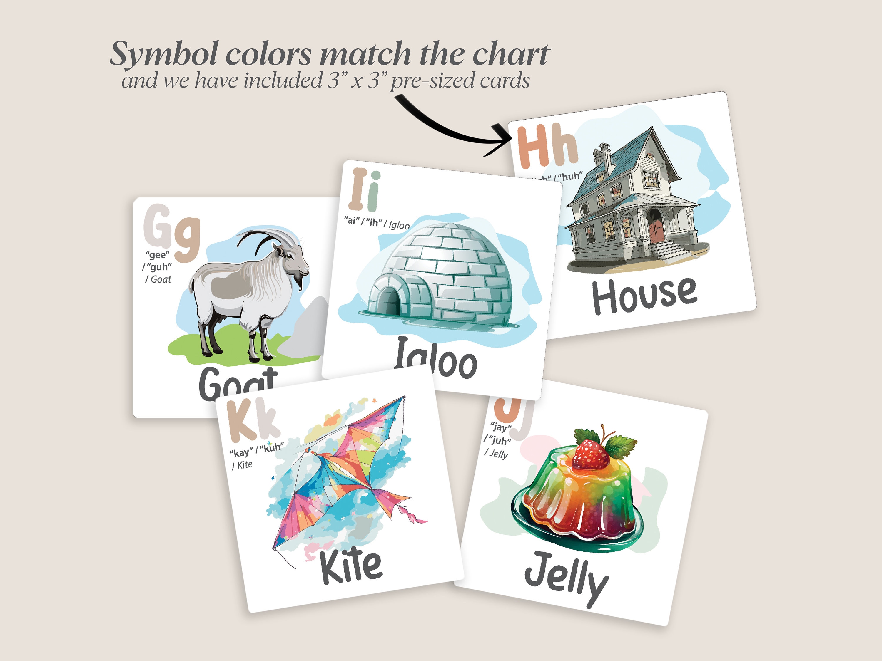 Alphabet Flashcards, Alphabet Poster, Boho Flash Cards, Boho Teacher ...