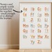 Alphabet Flashcards, Alphabet Poster, Boho Flash Cards, Boho Teacher ...