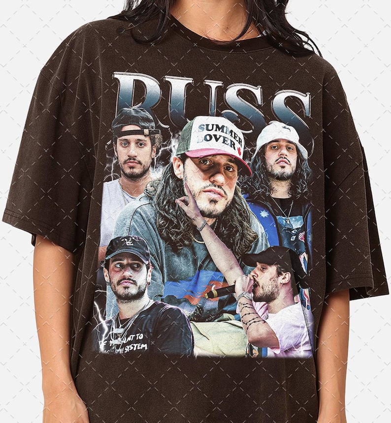 Limited Russ Rapper Vintage Shirt Gift for Woman Anda Man - Etsy