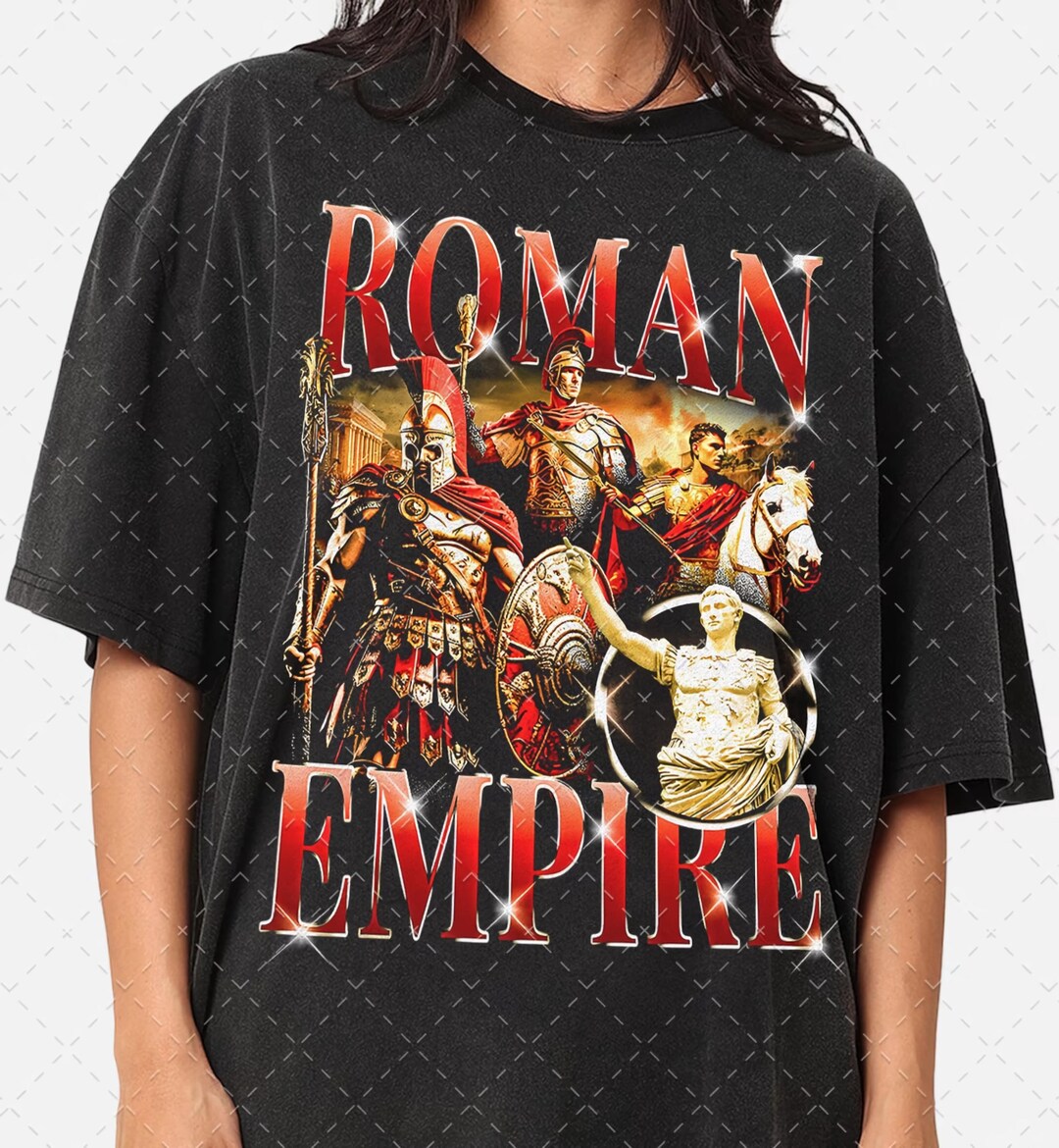 Roman Empire Graphic Tee: 90s Style Unisex T-shirt - Etsy