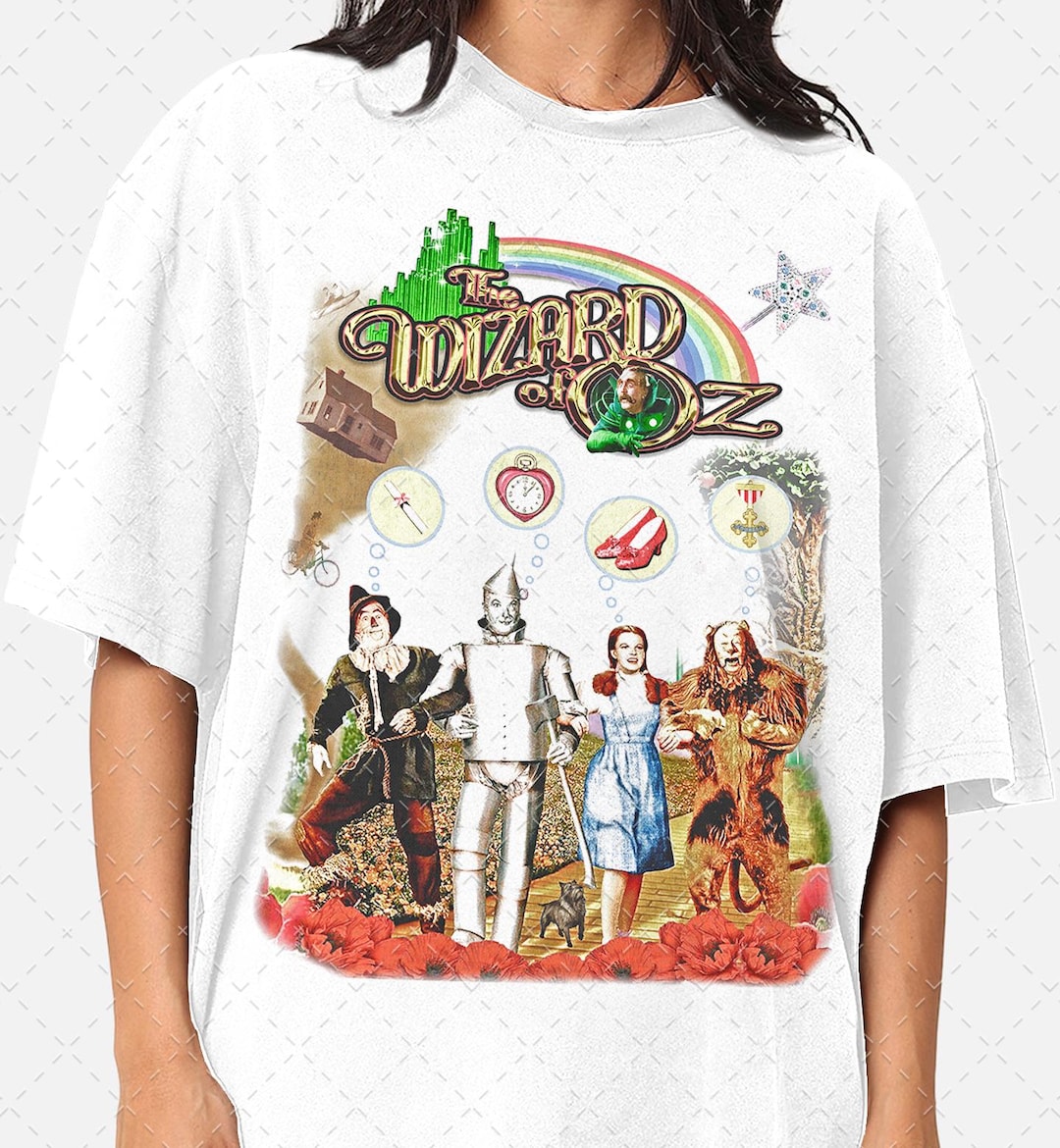 Wizard of Oz 1939 Graphic Tee - Unisex Classic Movie T-shirt - Etsy