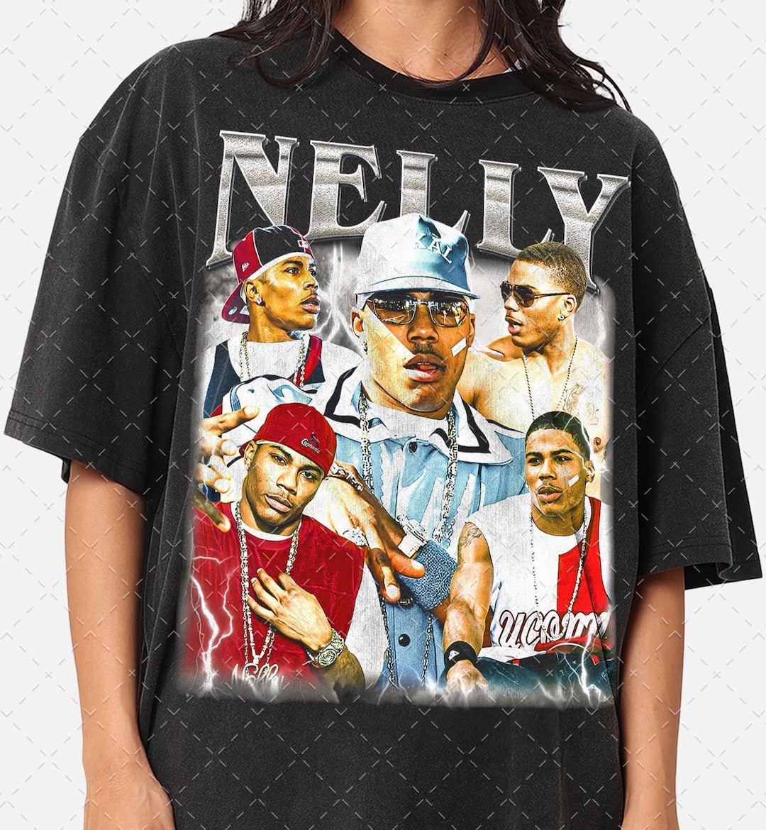 Limited Nelly, Rapper Vintage Shirt Gift for Woman Anda Man - Etsy