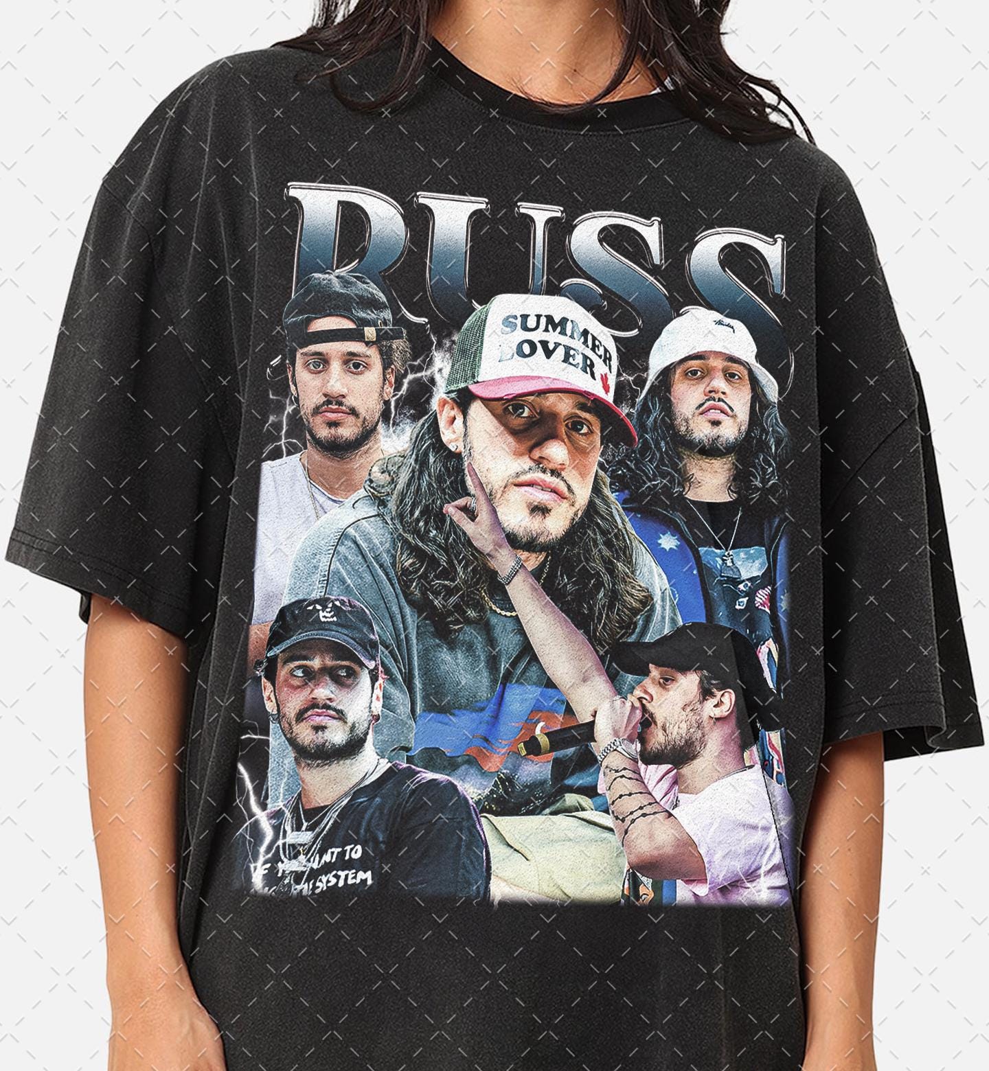 Limited Russ Rapper Vintage Shirt Gift for Woman Anda Man - Etsy