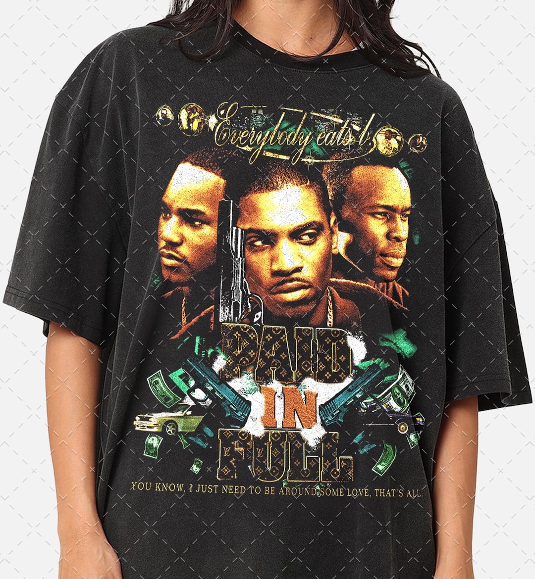 Paid in Full 90s Movie Graphic Tee, Unisex Hip Hop Shirt - Etsy