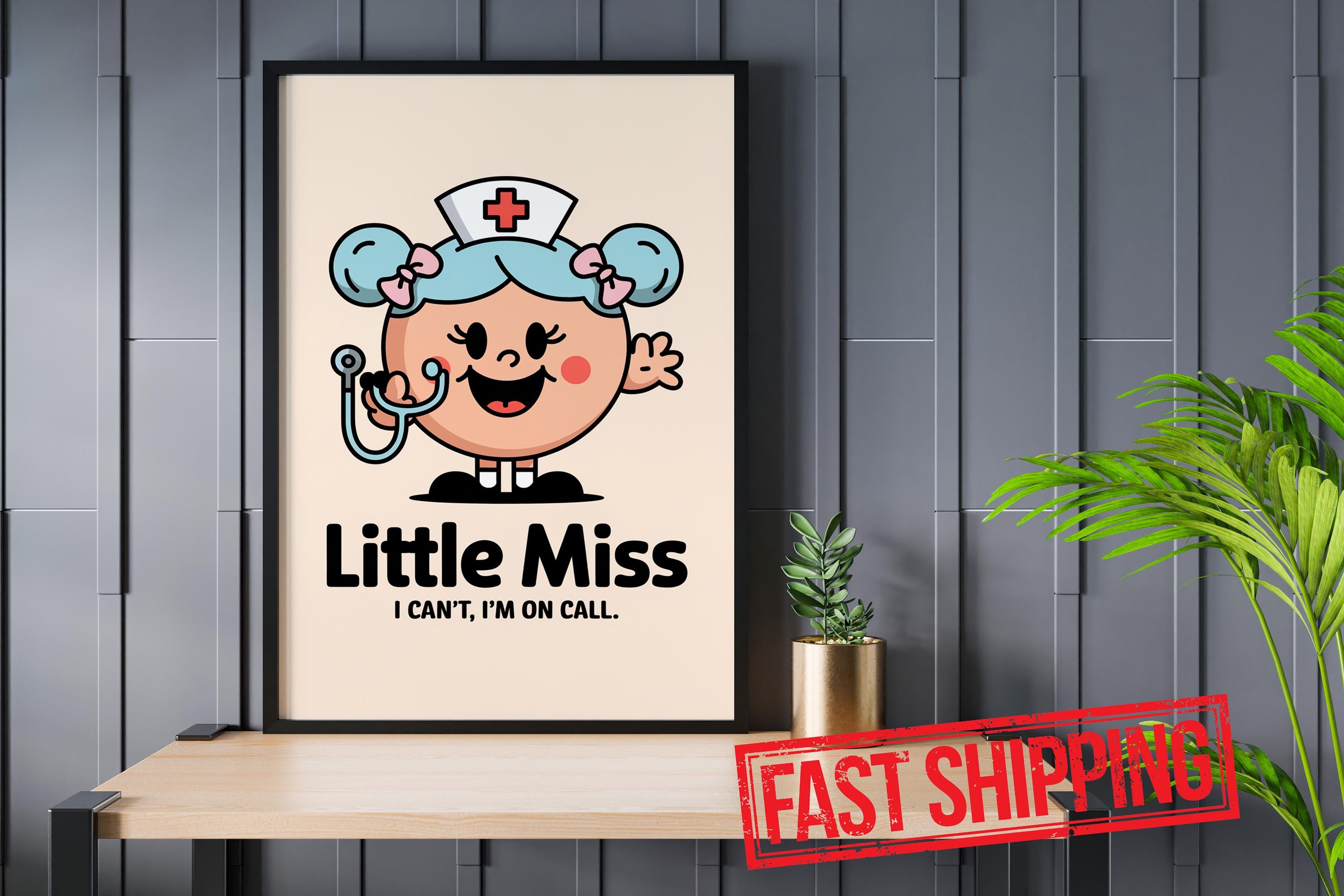 Little Miss Wall Decor, Occupations Wall Art, Little Miss Poster ...