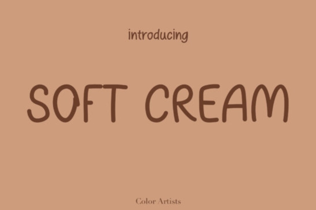 Soft Cream Font, Monoline Font, Cricut Fonts, Font, Modern Font, Fonts ...