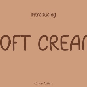 Soft Cream Font, Monoline Font, Cricut Fonts, Font, Modern Font, Fonts ...