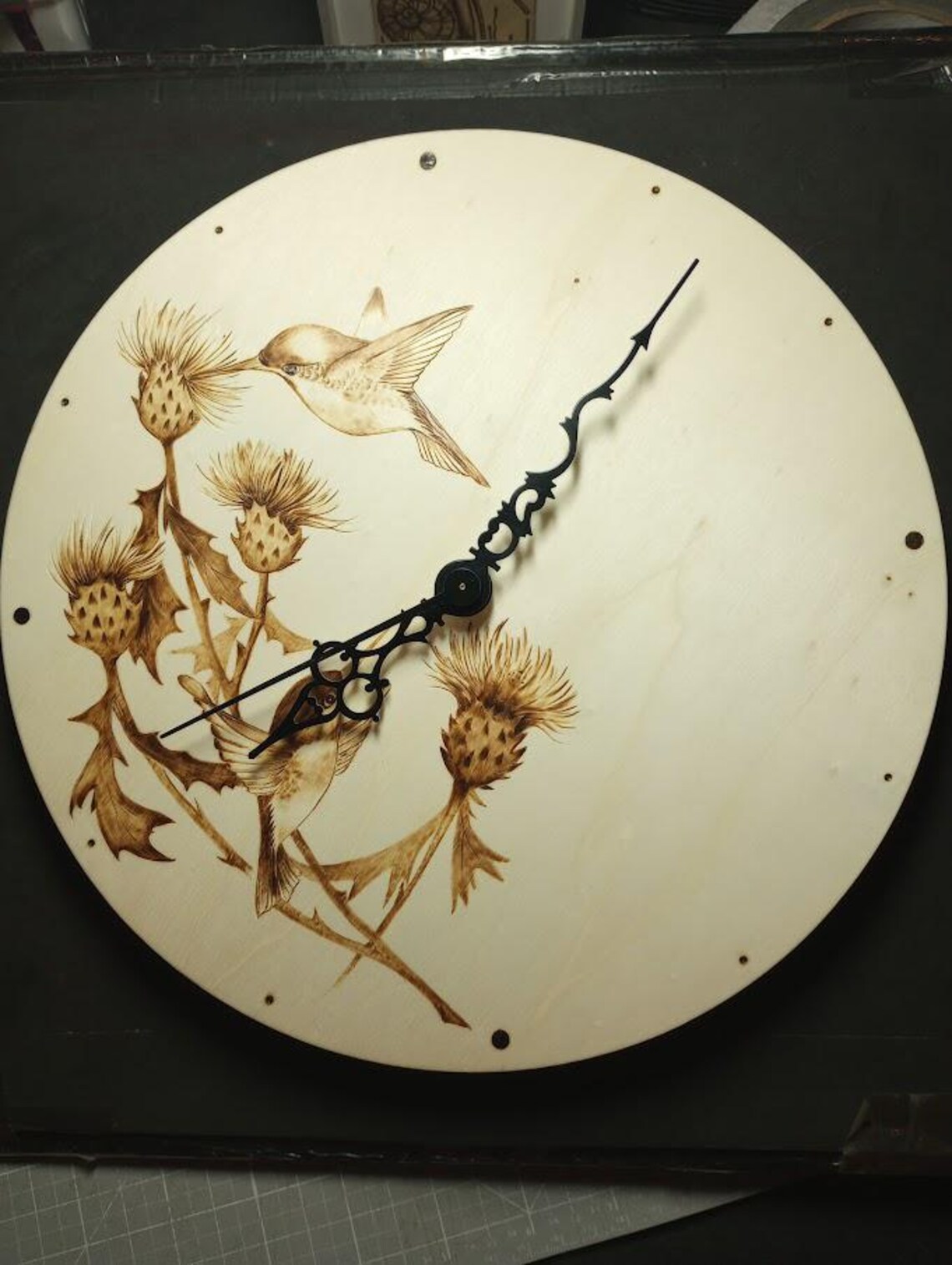 Hummingbird Clock - Etsy