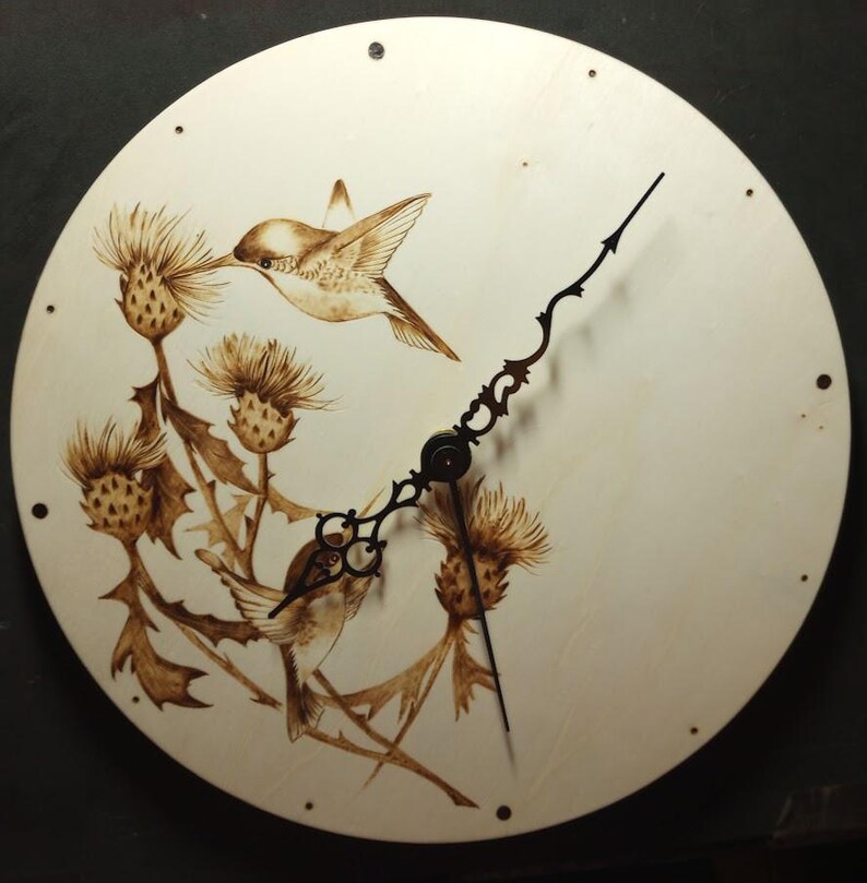 Hummingbird Clock - Etsy