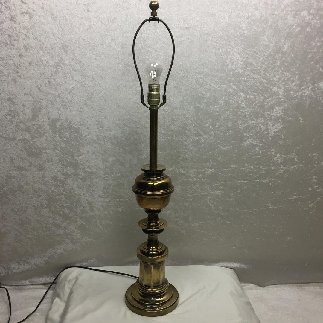 Stiffel Brass Table Lamp Trophy Urn Style Heavy - Etsy