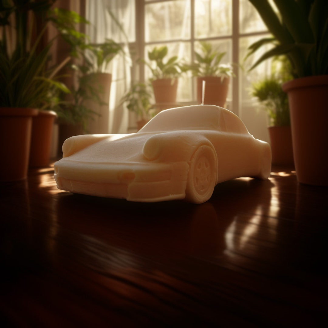 Handmade Porsche 930 Car Shaped Candle - Etsy