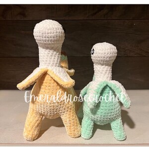 Bananasaurus and Baby Bananasaurus NO SEW Crochet Pattern Bundle - Etsy UK
