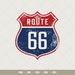 Route 66 Sign SVG, Highway 66 Clipart, US Route Instant Download, Route ...