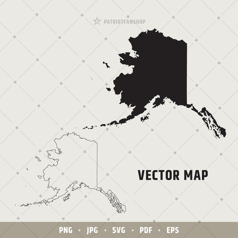 Alaska Svg | Alaska State Svg | Silhouette | Alaska Outline Shirt | Map ...