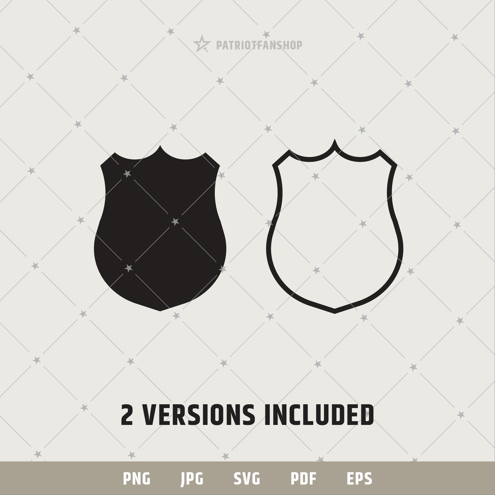 Shield Badge SVG Bundle: 24+ Police, Security, Vector Cut Files ...