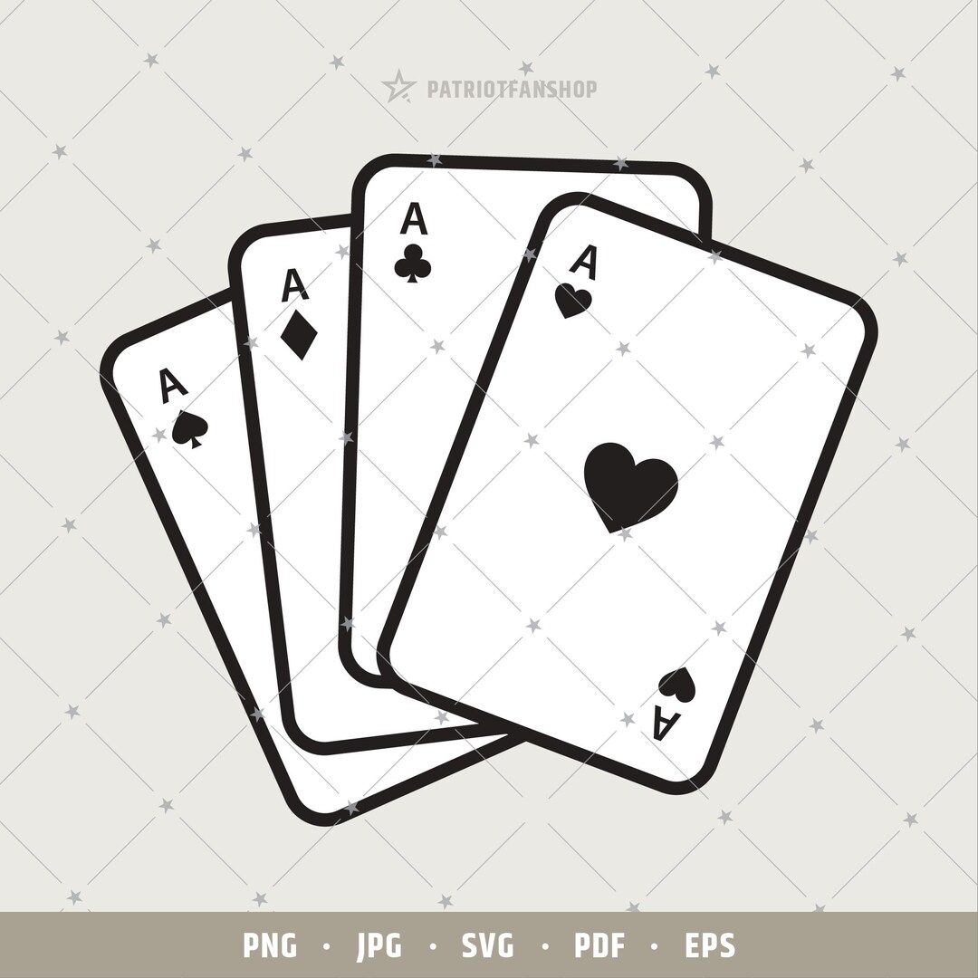 Playing Card SVG: Card Deck Cut File for Cricut (digital Download ...