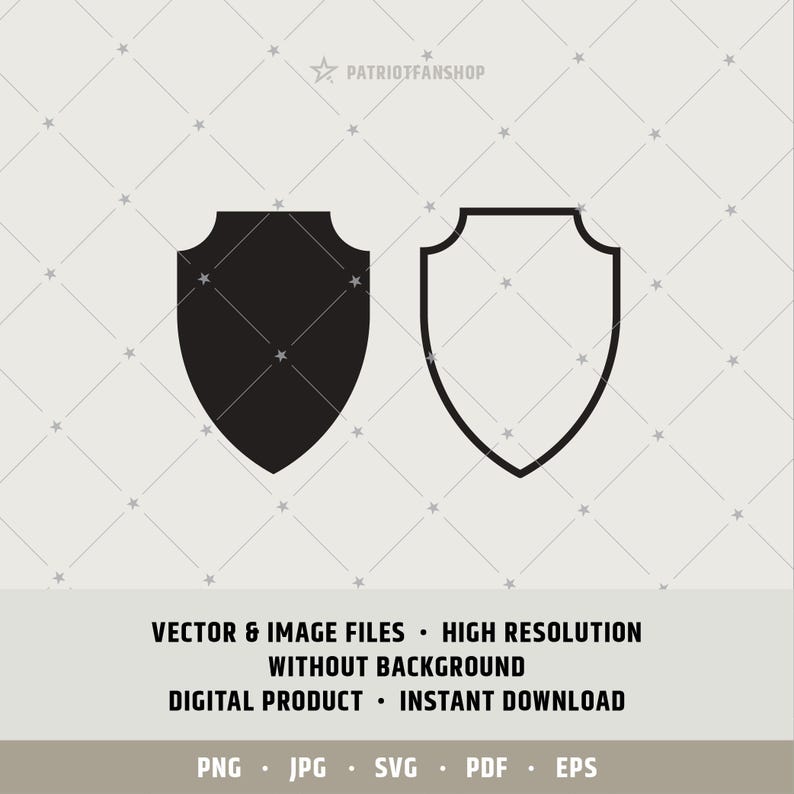 Shield Badge SVG Bundle: 24+ Police, Security, Vector Cut Files ...