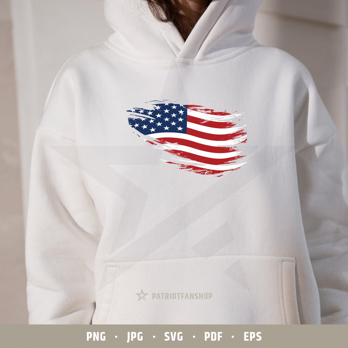 American Waving Flag Svg | USA Flag Clipart | US Flag Sticker ...