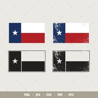 USA and Texas Flag, Support Texas Flag Digital Download, Illustration ...