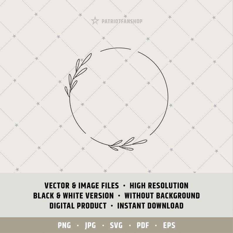 Spring Wreaths Bundle Svg, Circle Frame SVG, Wedding Wreath Svg, Floral ...
