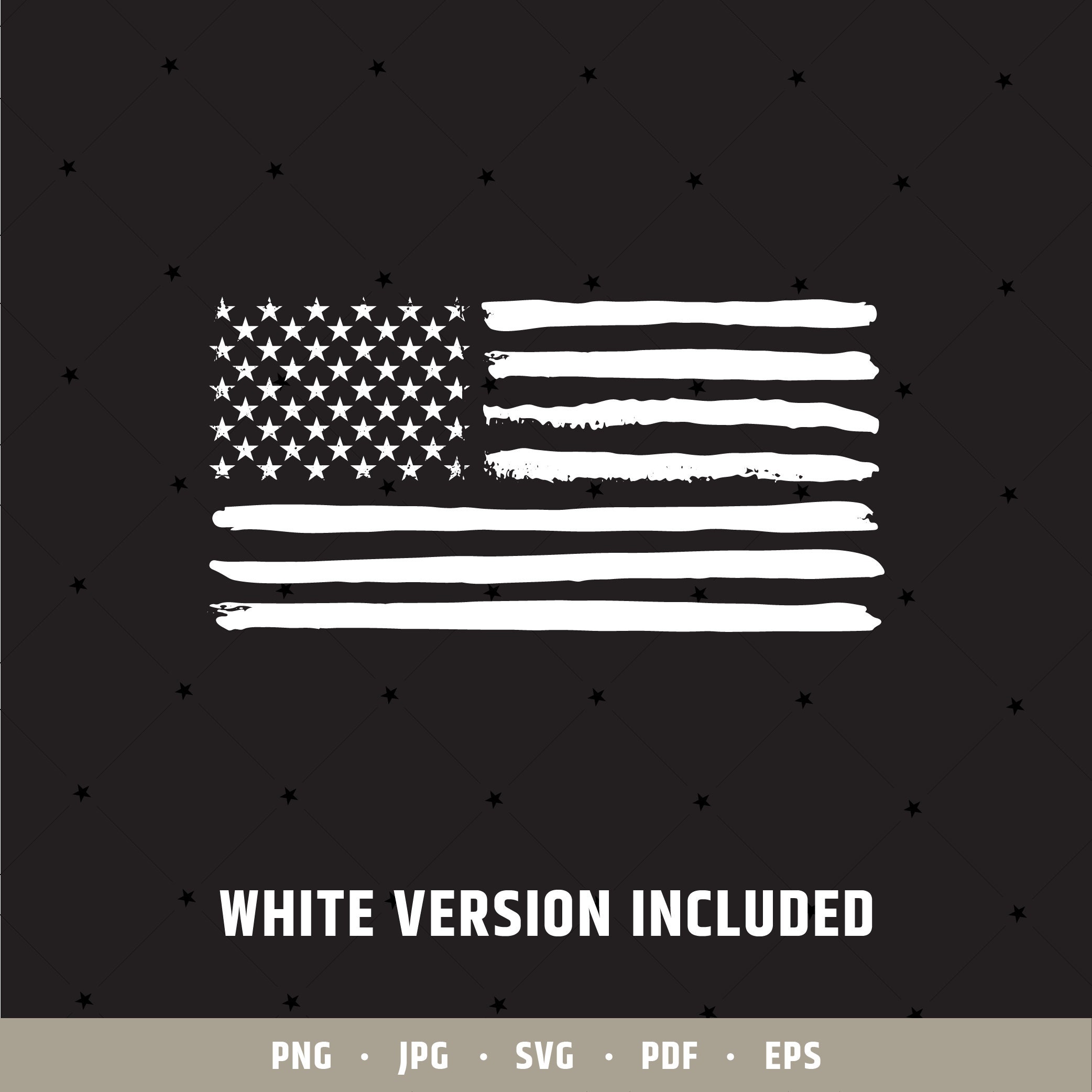 US Rough Flag Svg | American Distressed Flag Png | Sublimation Design ...
