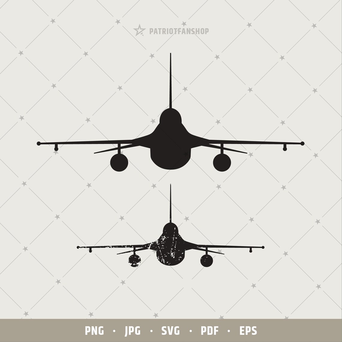 F-16 Svg, F16 Fighting Falcon Front View Silhouette Png, F-16 USAF ...