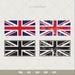 Union Jack Flag SVG, PNG, PDF, United Kingdom Flag Shirt, Union Jack ...