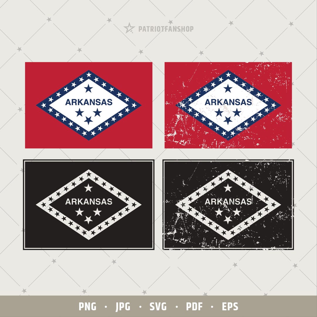 Arkansas Flag Svg, Distressed Arkansas Flag Png, Little Rock, Arkansas ...