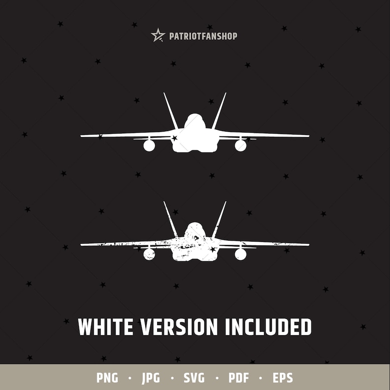 F/A-18 Silhouette Svg, FA-18 Front View Svg, Fa18 Super Hornet Military ...