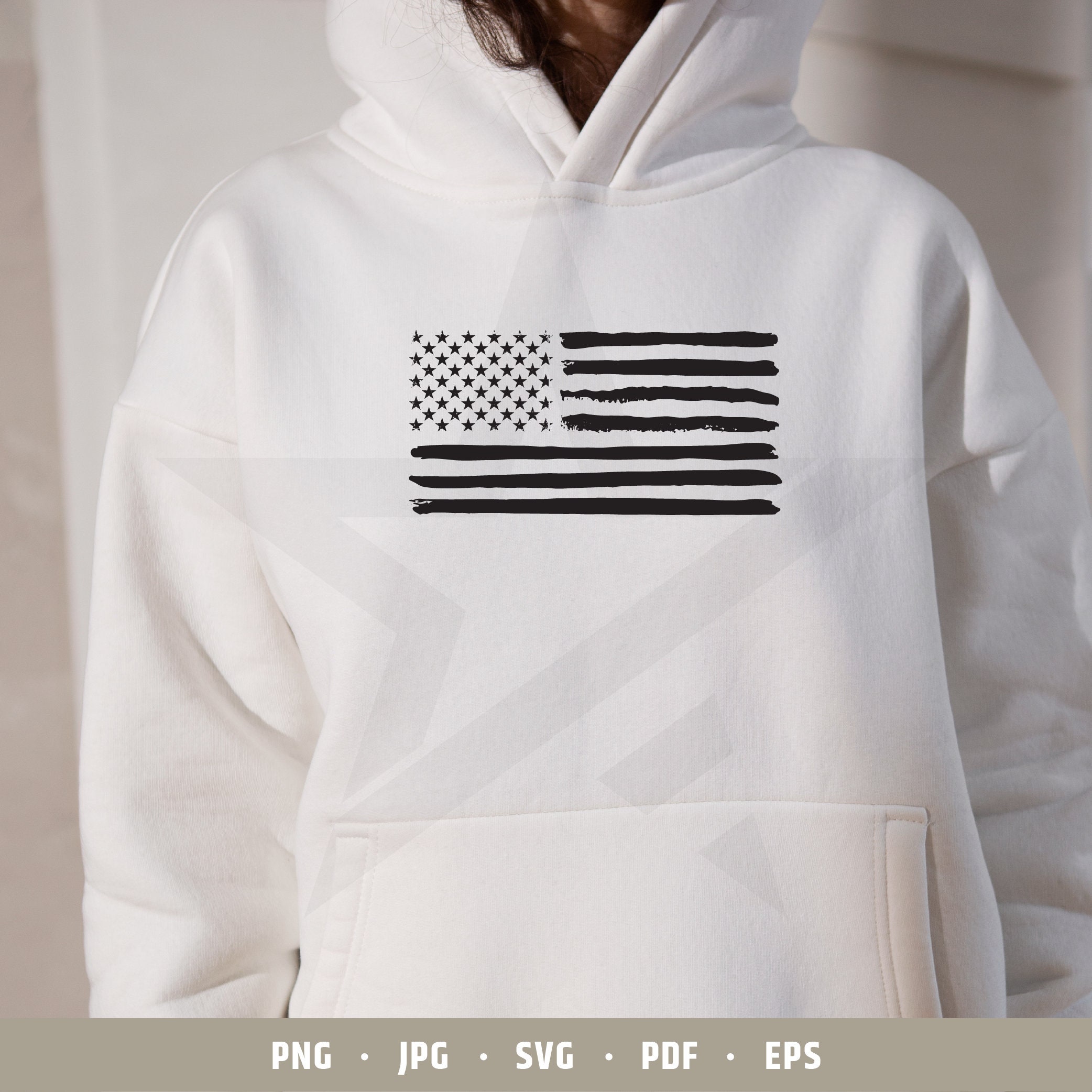 US Rough Flag Svg | American Distressed Flag Png | Sublimation Design ...