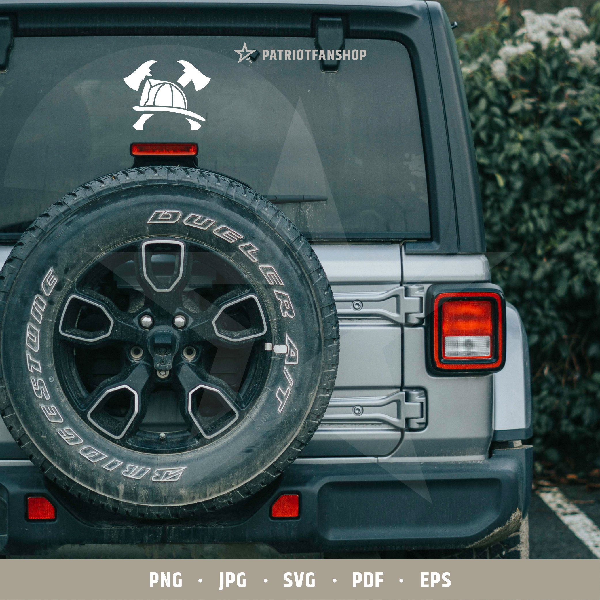 Fire Dept Badge Bundle Svg | Firefighter Sticker Png | Fireman Decal ...