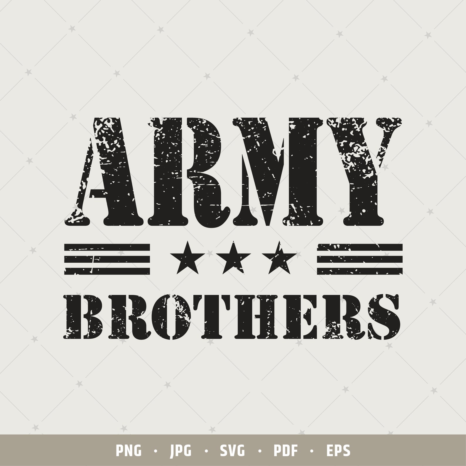 Army Brothers Svg | Brother Vintage Eps | Proud Army Family | Military ...
