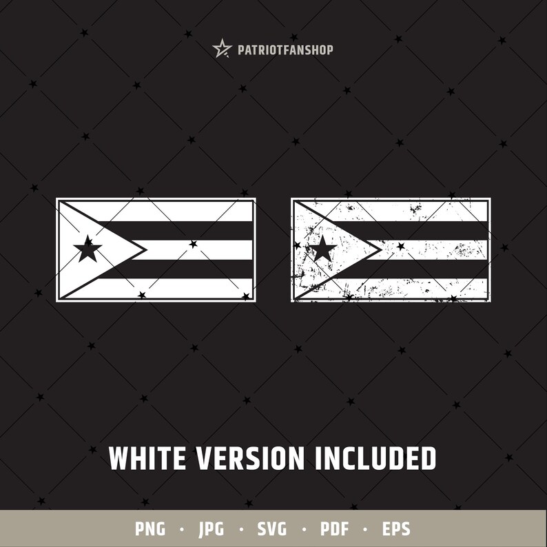 Cuba Flag Svg, Cuban Flag Png, Cuba Flag Svg Bundle, Cuban Distressed ...