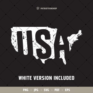 USA Map Svg | America T-shirt Vectors | USA Sublimation Design | 4th of ...