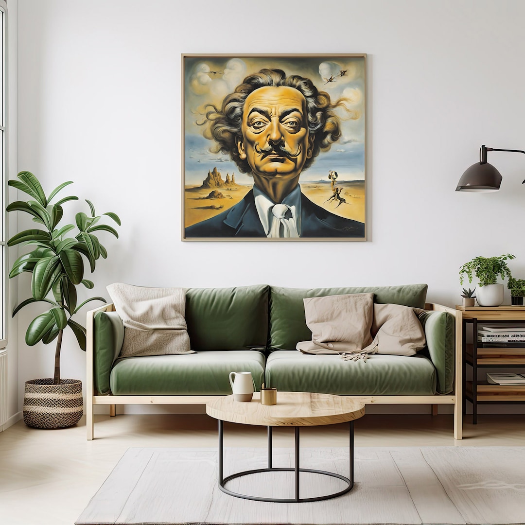 Salvador Dali Wall Art, Salvador Dali Print, Surreal Painting ...