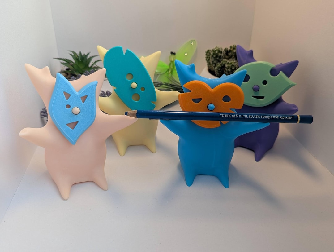Korok Pencil Holder Zelda Decoration Office - Etsy
