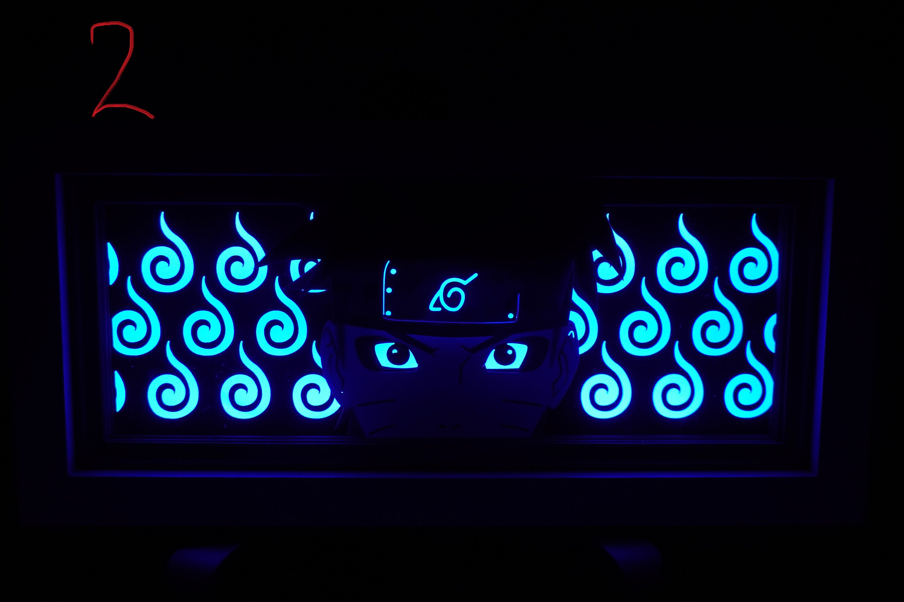 Custom Anime Light Box, Anime Night Light RGB Remote, Manga Lightbox ...