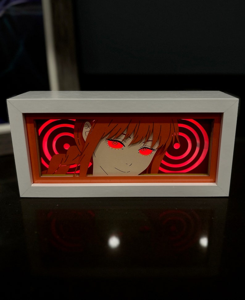 Custom Anime Light Box, Anime Night Light RGB Remote, Anime Light ...