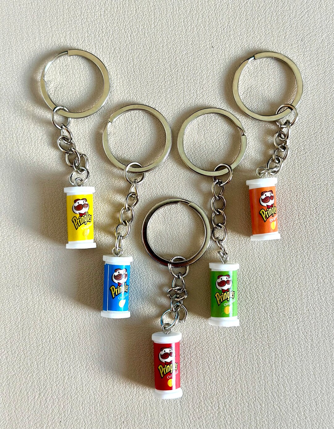 Chrisps, Potato Chips, Pringles Keychain, Gift for Him or Her, Snack ...