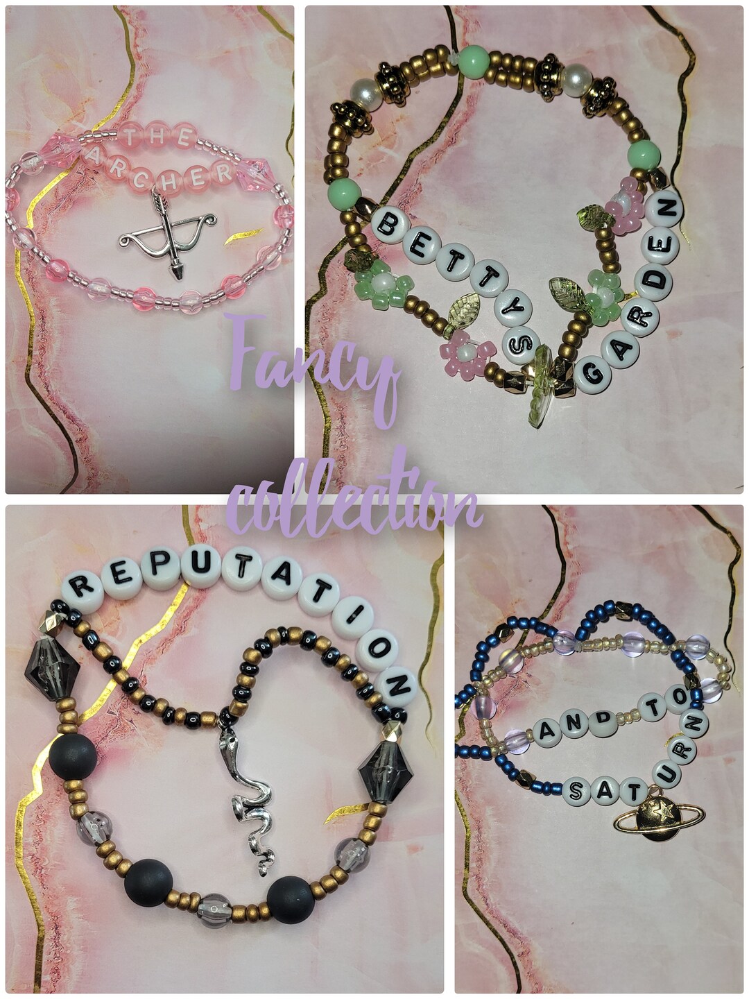 Eras Tour Friendship Bracelets Fancy Collection - Etsy