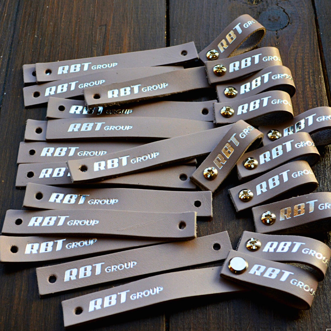 Personalized Leather Labels for Handmade Items, Labels for Crochet and ...